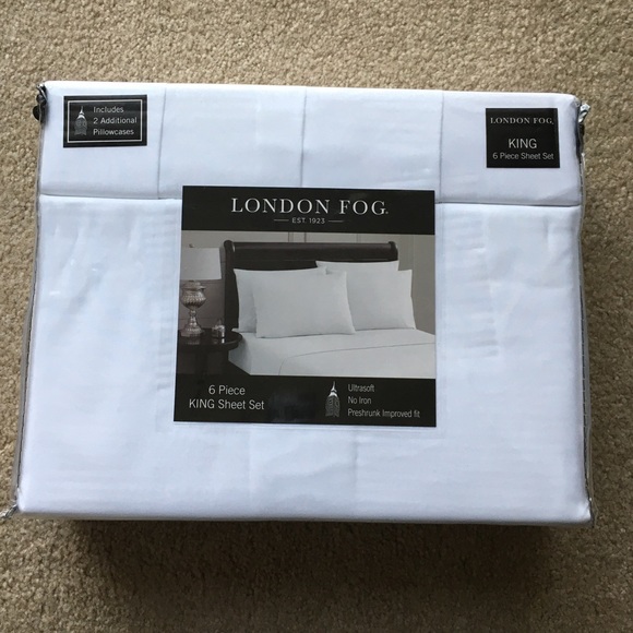 London Fog Bed Sheets